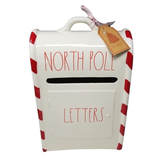 Rae Dunn | Holiday | Rae Dunn North Pole Letters From Santa Mailbox ...